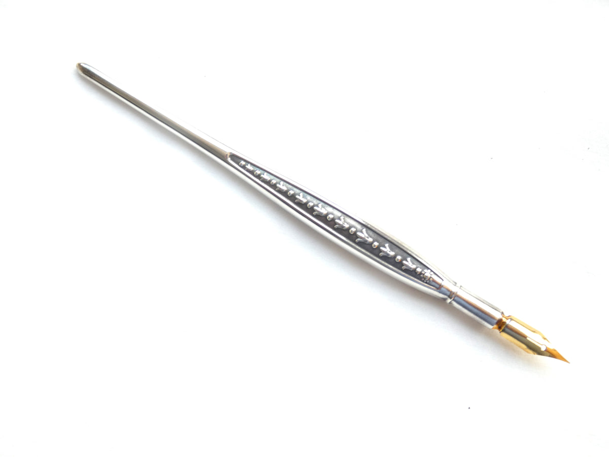 Sterling Silver Inkstand and Dip Pen – Collectablepens