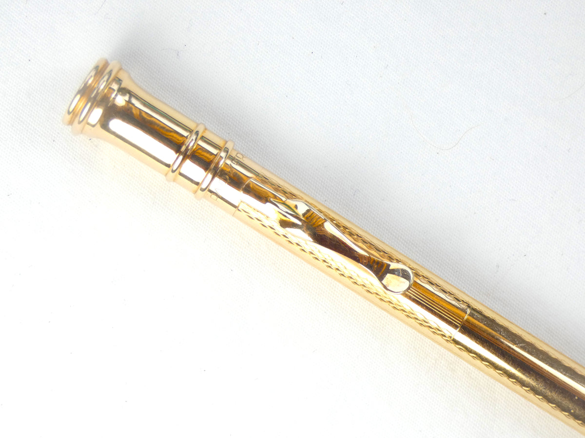 Parker Lucky Lock Pencil, Gold Filled. 1922. – Collectablepens
