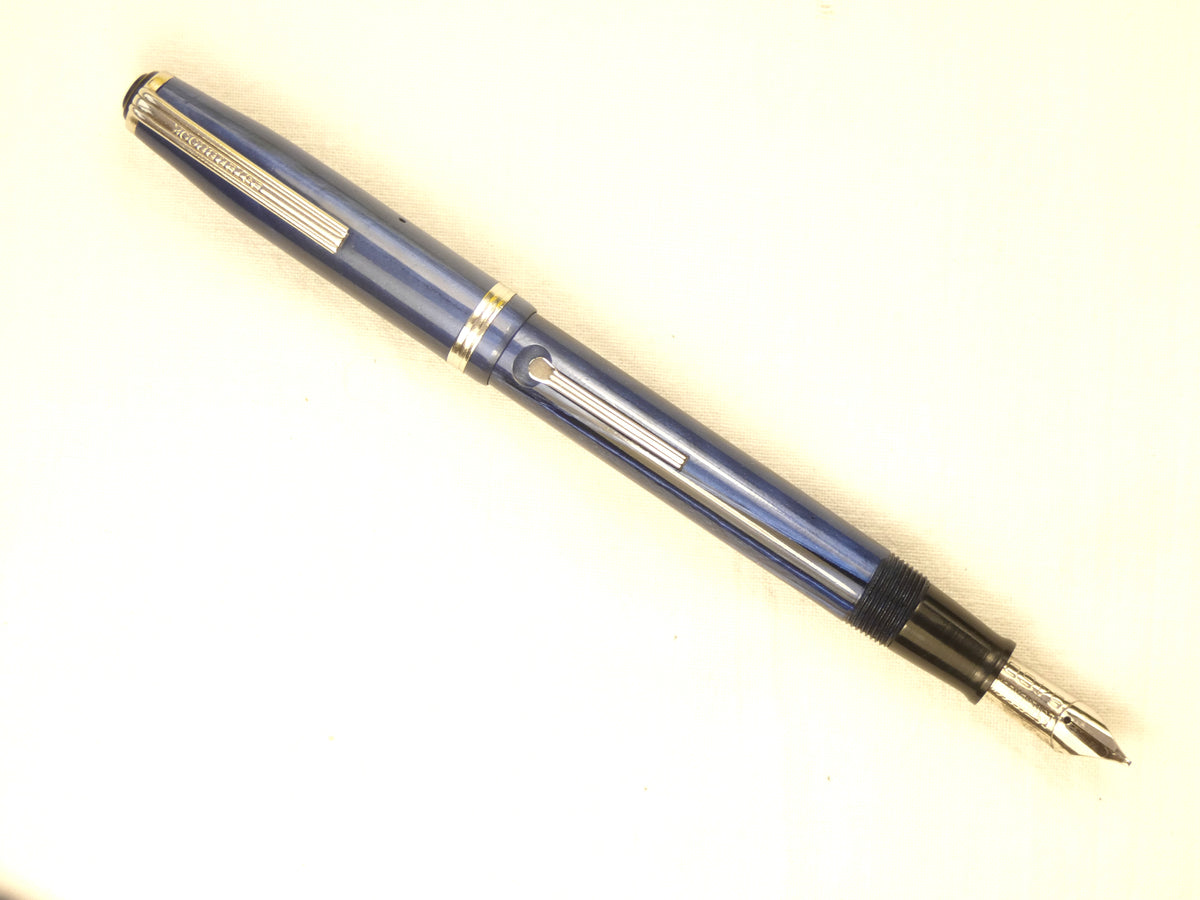 Esterbrook SJ in Cobalt Blue. c.1948. Fine Master Nib. – Collectablepens